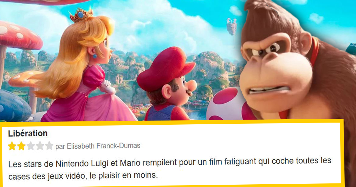Super Mario Bros Toutes Les Critiques Sont Tombées Le Film Se Fait